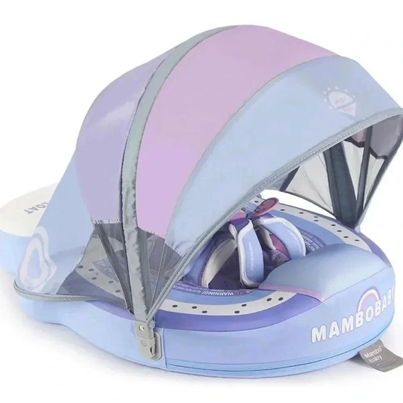 Mambobaby | Swim | Mambobaby Pool Float New Purple Rainbow | Poshmark